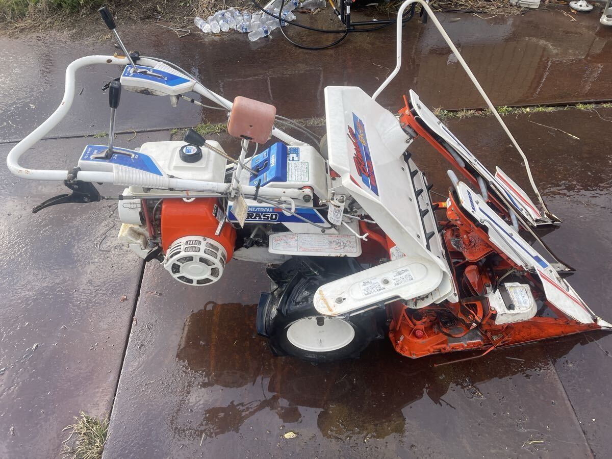 Yahoo!オークション - 実動品 Kubota クボタ バインダー めぐみ RA50 ...