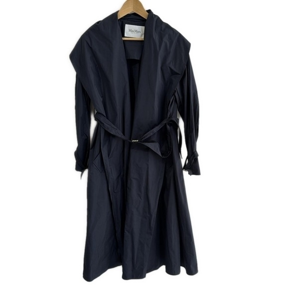 Yahoo!オークション - マックスマーラ Max Mara サイズI44 L - ネイビ...