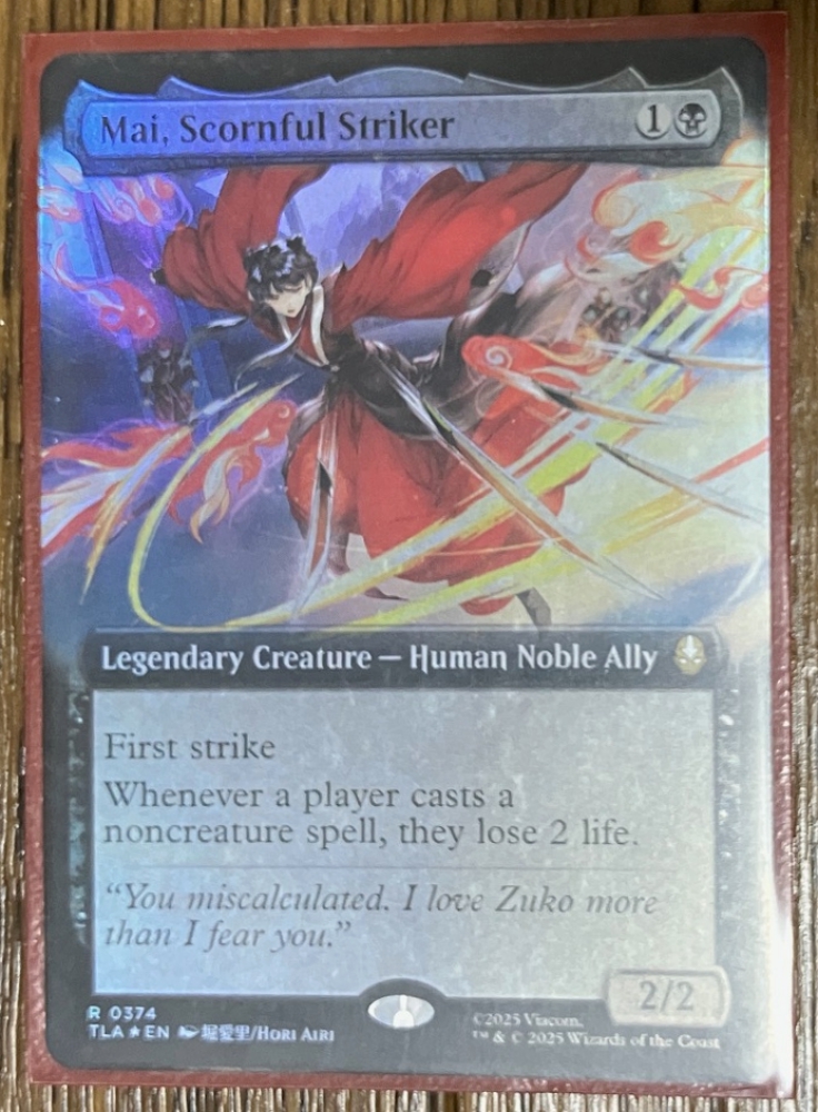 Yahoo!オークション - MTG [FOIL] 見下す高手 メイ (拡張アート版)