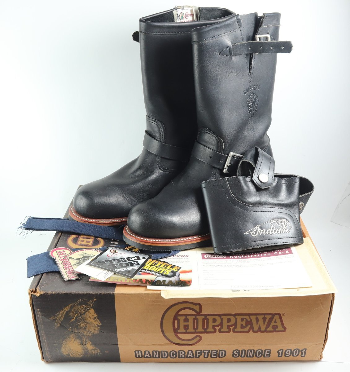 Yahoo!オークション - CHIPPEWA チペワブーツ チペワ エンジニアブーツ...