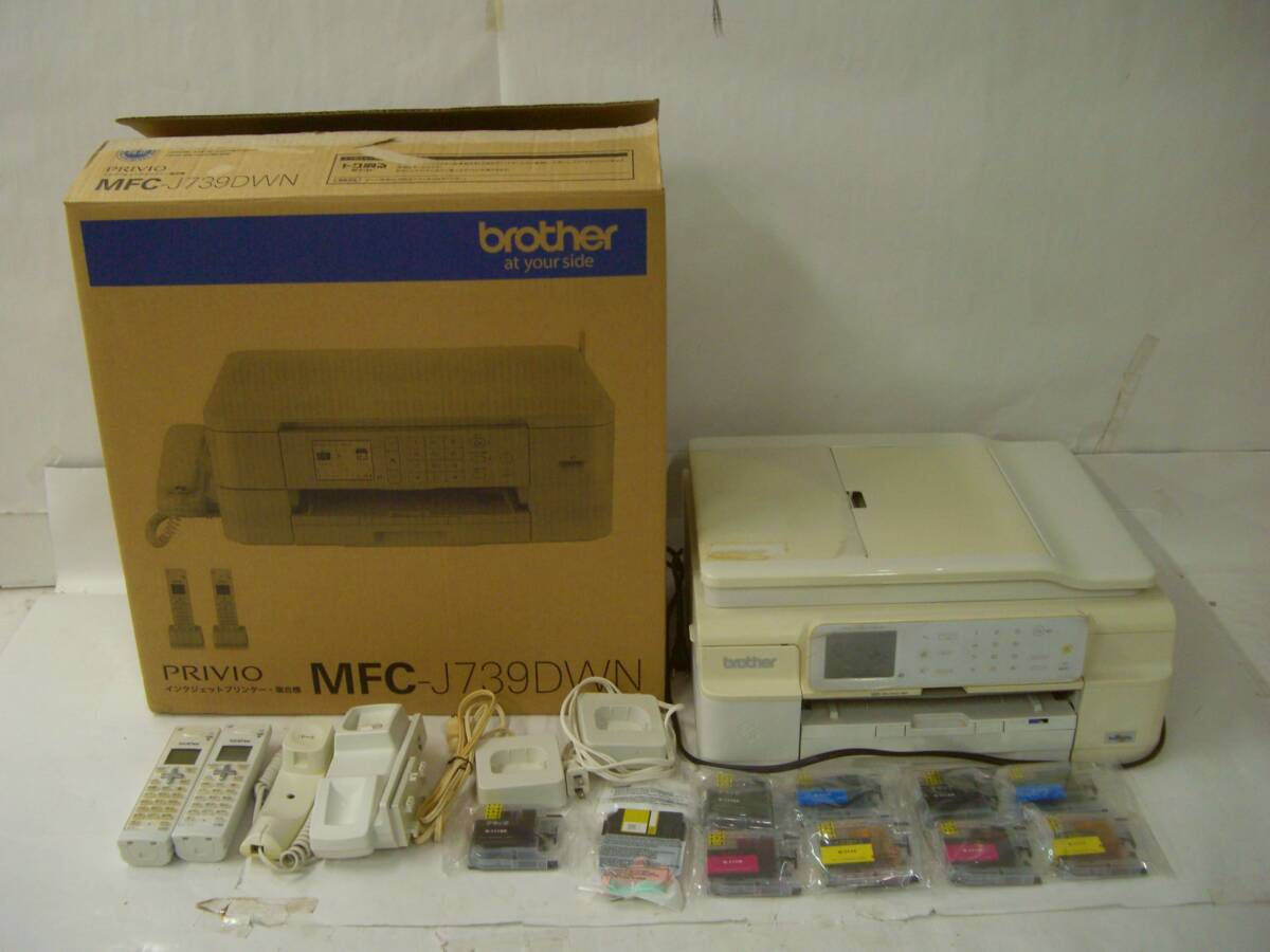 Yahoo!オークション - ブラザー工業/Brother/A4インクジェットFAX複合...