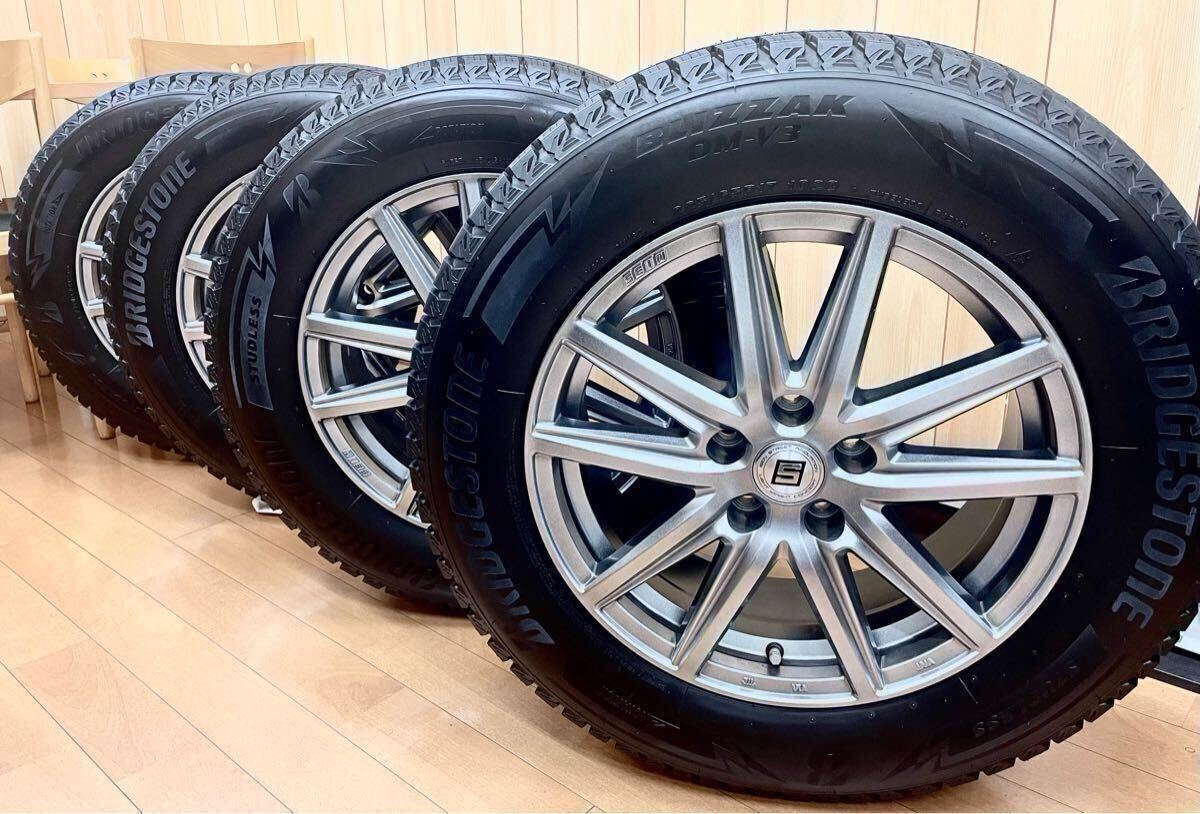 Yahoo!オークション - ブリザック DM-V3 225/65R17 4本セット 9分山 20...