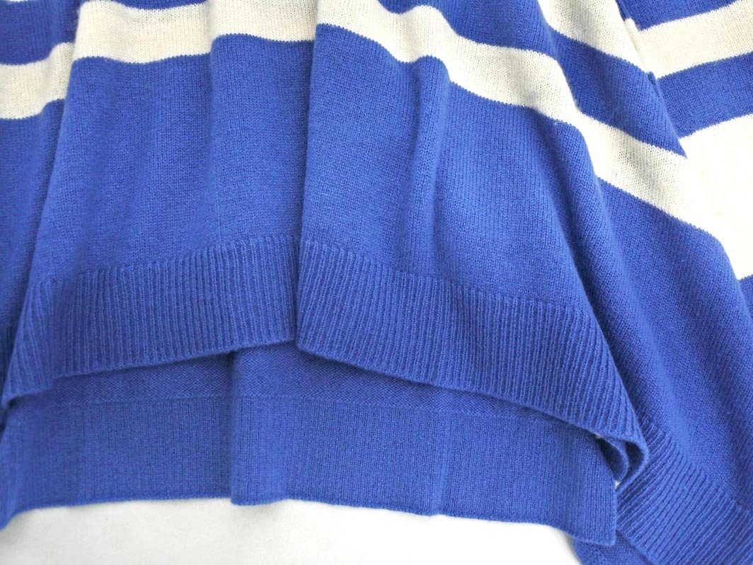 Yahoo!オークション - EPOCA エポカ カシミヤ100% ボーダー ニット セ...