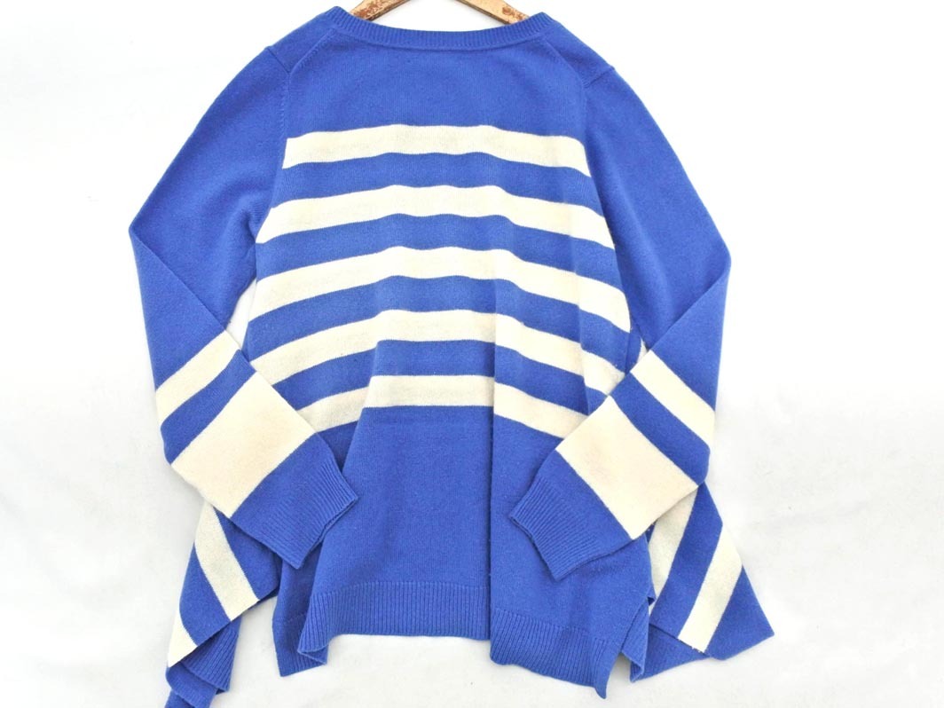 Yahoo!オークション - EPOCA エポカ カシミヤ100% ボーダー ニット セ...