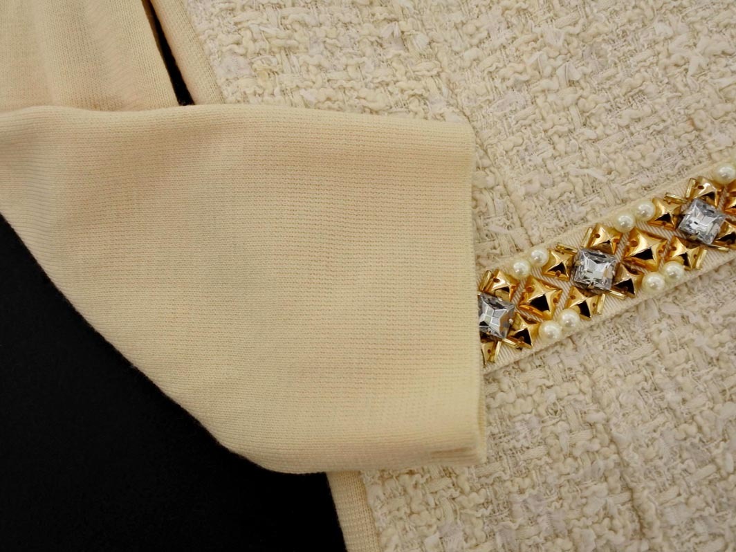 Yahoo!オークション - EPOCA エポカ ウール100% ツイード 切替 Iライン...