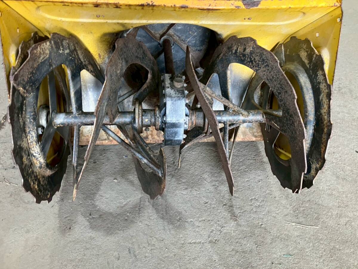 Yahoo!オークション - 除雪機 SUZUKI/スズキ snow shoot SS865ES 動作...