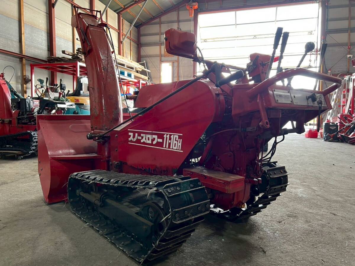 Yahoo!オークション - 除雪機 YANASE/ヤナセ スノースロワー 11-16 オ...