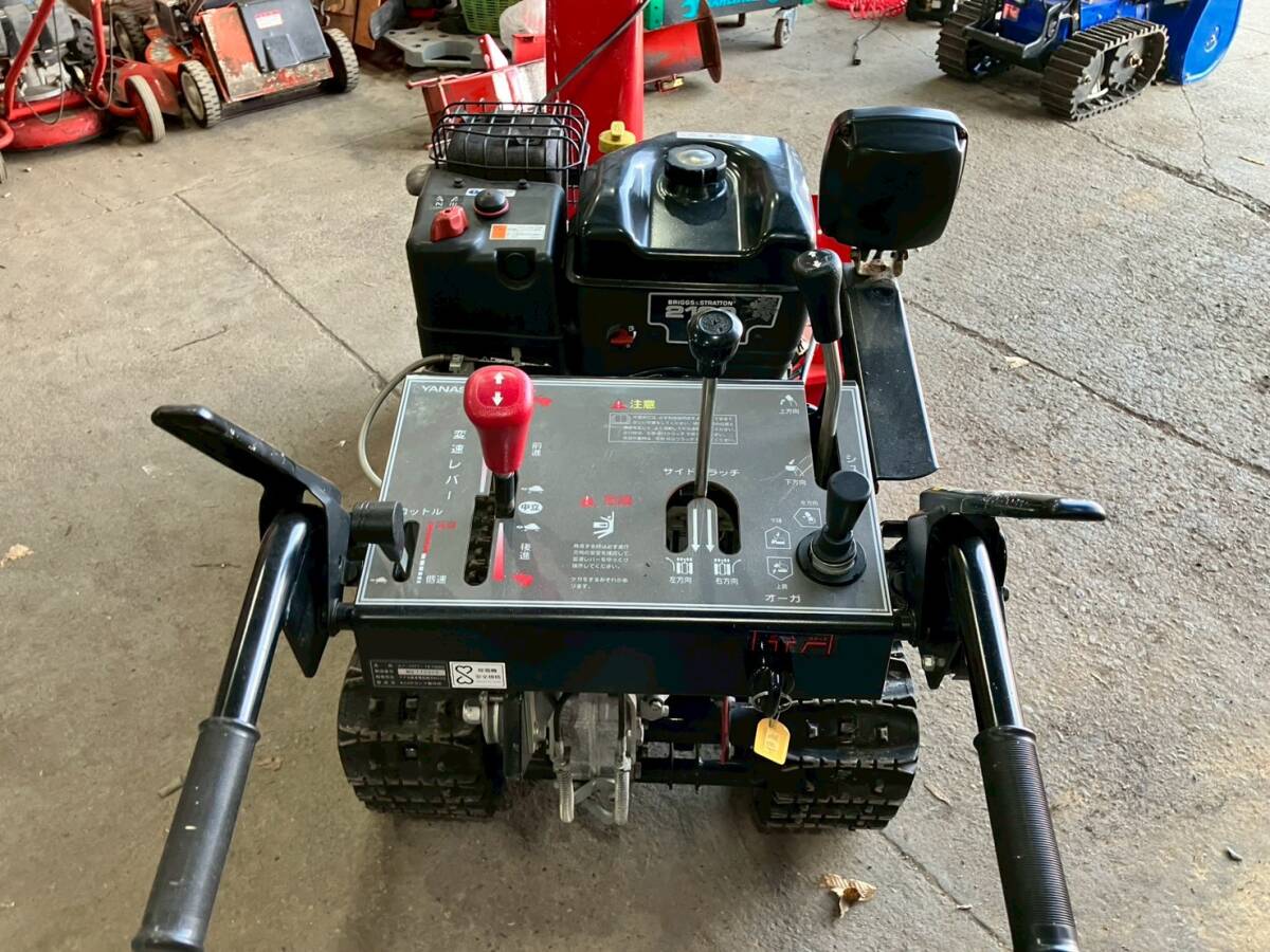 Yahoo!オークション - 除雪機 YANASE/ヤナセ スノースロワー Y8-10GBX ...