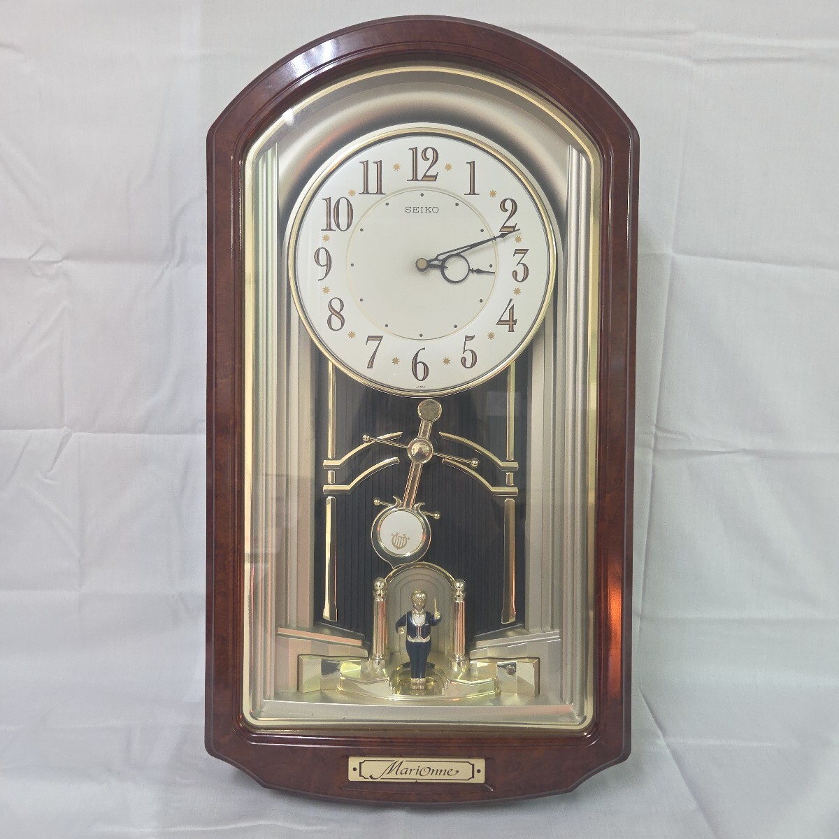 Yahoo!オークション - 296 SEIKO からくり時計 マリオーヌ 掛け時計 セ...