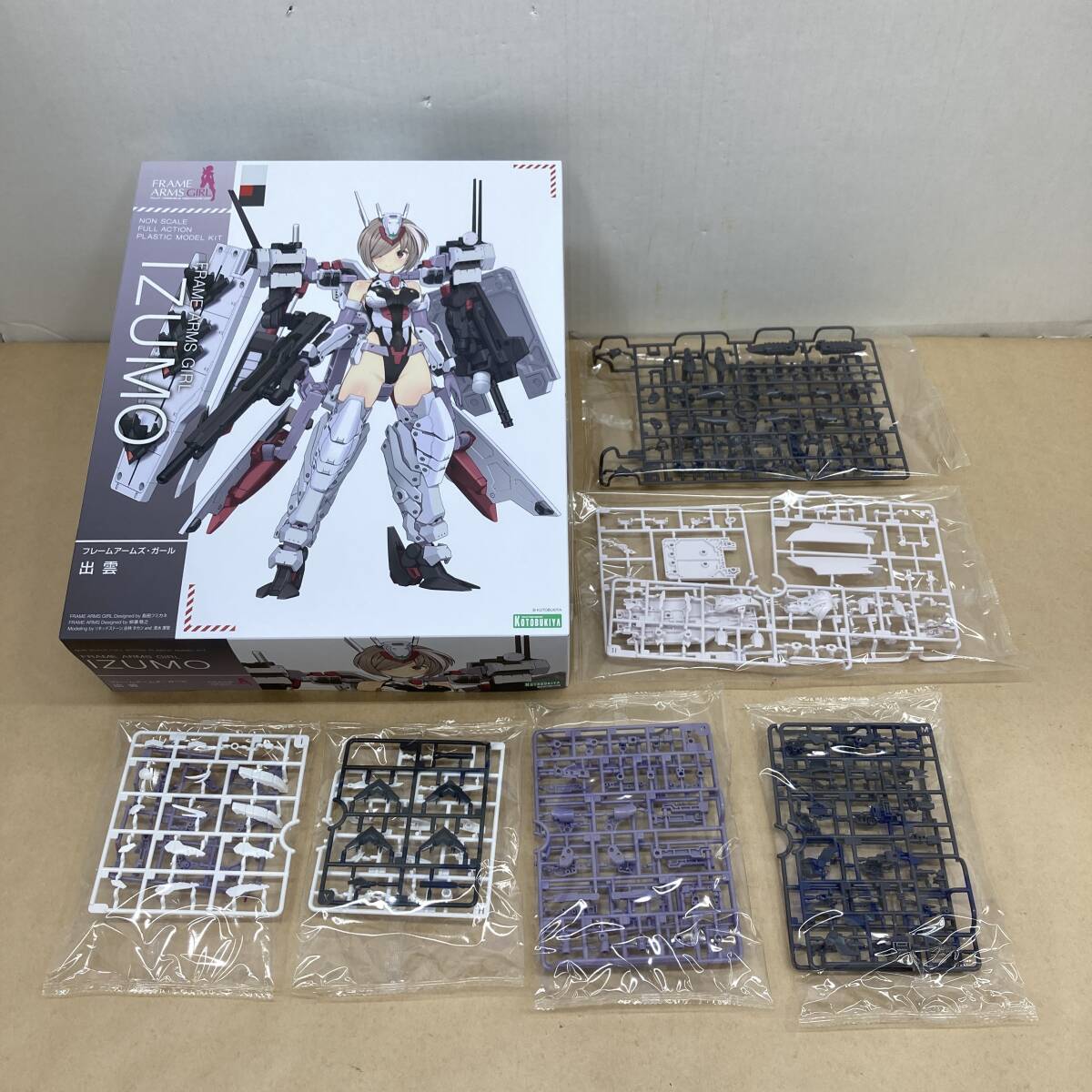 Yahoo!オークション - K277 未組立品コトブキヤ FRAME ARMS GIRL FG12...