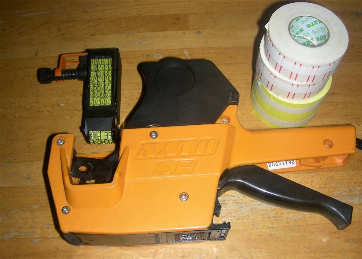 Yahoo!オークション - SATO SPハンドラベラー 6L-1（6桁印字） 印字O...