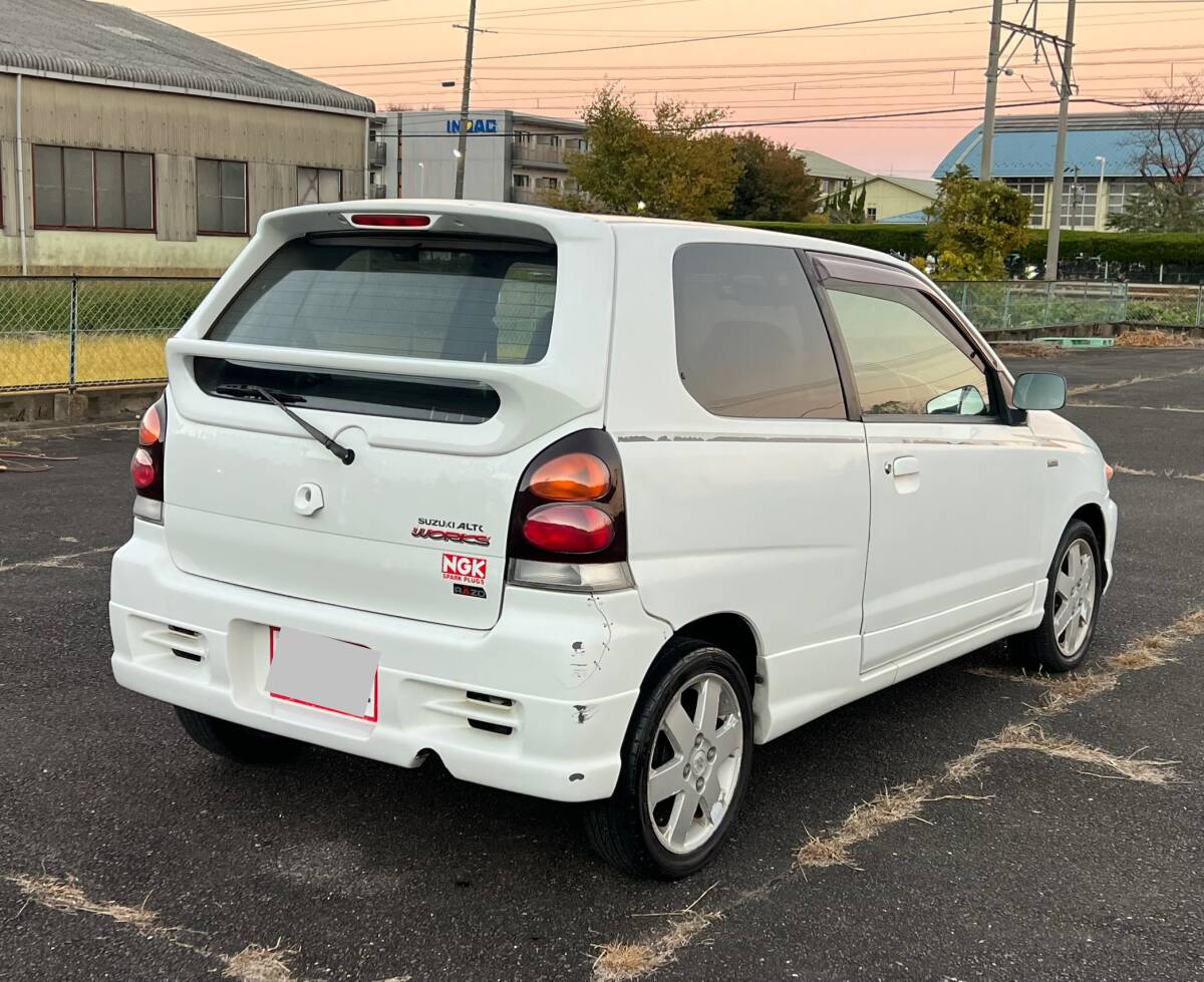 Yahoo!オークション - 平成 11年付きスズキアルトワークスリミテッド 5...