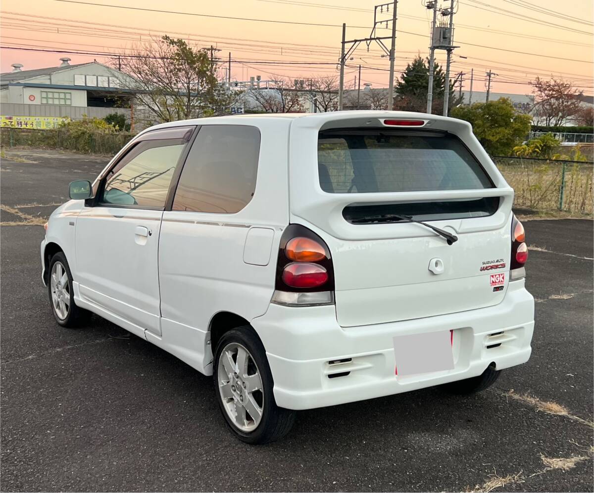 Yahoo!オークション - 平成 11年付きスズキアルトワークスリミテッド 5...