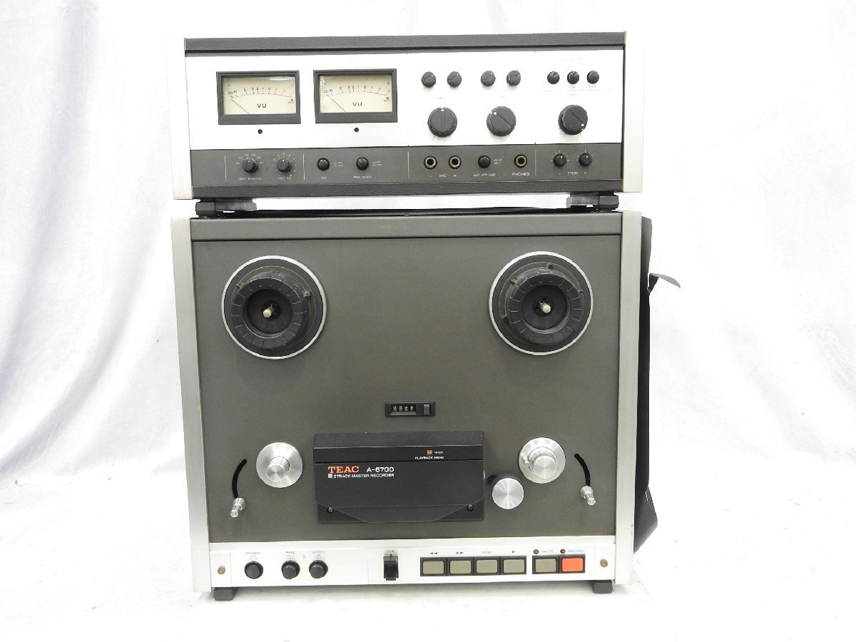 Yahoo!オークション - 【G】TEAC A-6700 オープンリールデッキ アカイ ...