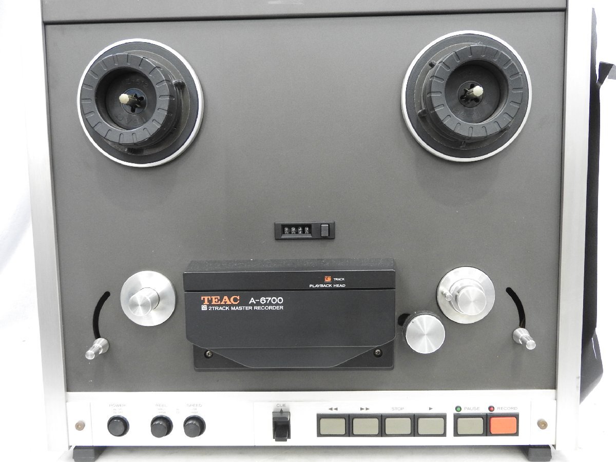 Yahoo!オークション - 【G】TEAC A-6700 オープンリールデッキ アカイ ...