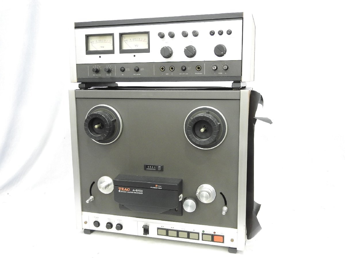 Yahoo!オークション - 【G】TEAC A-6700 オープンリールデッキ アカイ ...