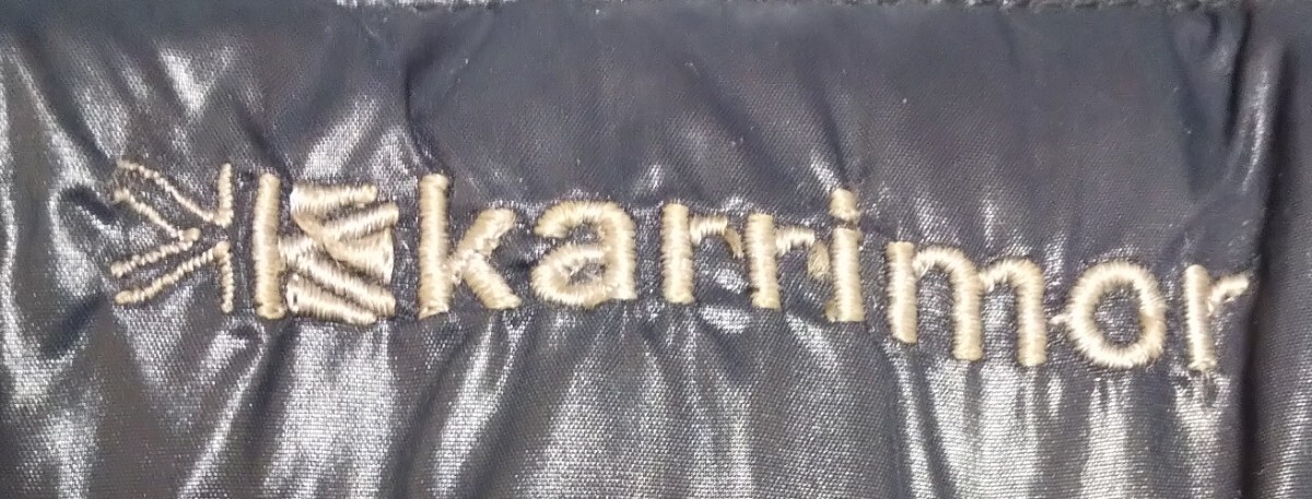 Yahoo!オークション - Karrimor カリマー ダウンジャケット 左胸元刺繍...