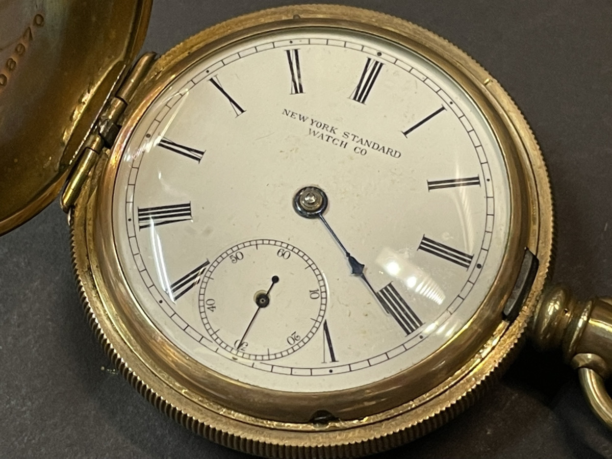 Yahoo!オークション - 超激レア 懐中時計 ニューヨークスタンダードウ...