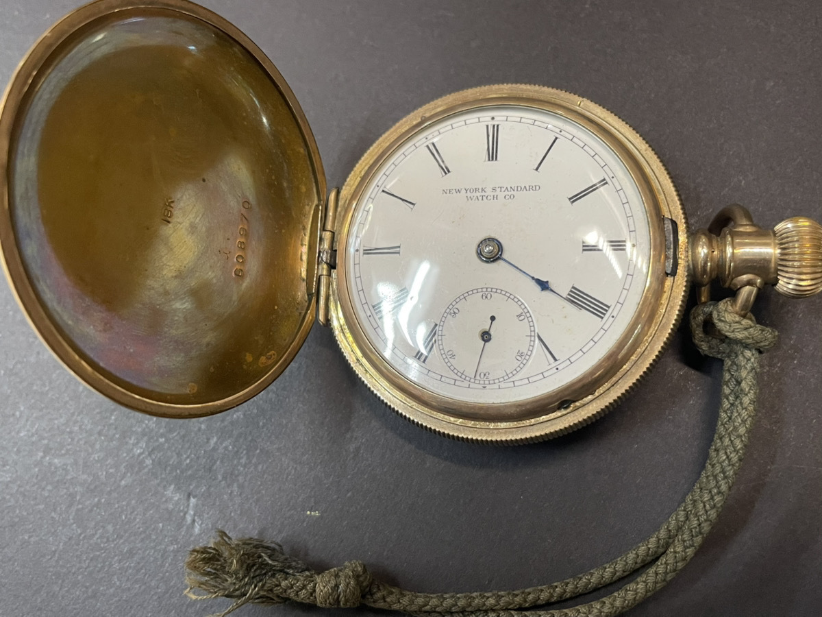 Yahoo!オークション - 超激レア 懐中時計 ニューヨークスタンダードウ...