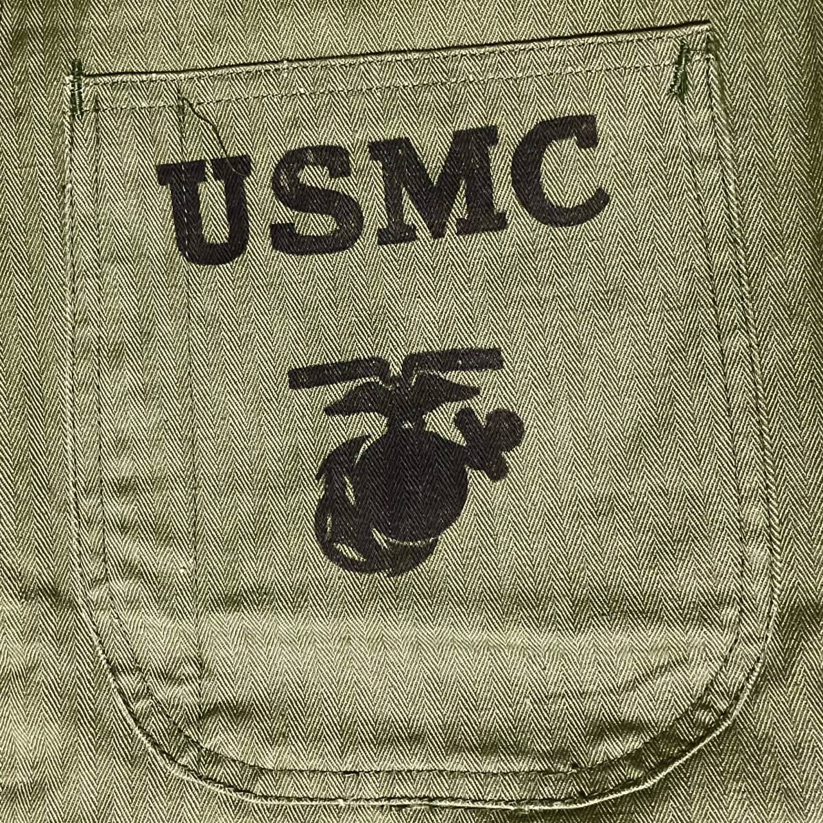 Yahoo!オークション - 古着 US NAVY / USN / USMC HBT/カバーオール/4...