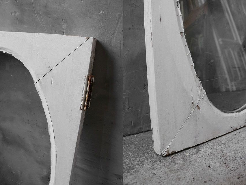 Yahoo!オークション - アンティーク フランス ガラス窓枠 E [ft2-669]