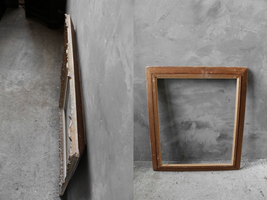 Yahoo!オークション - アンティーク フランス フレーム C [ojf-937] 額...