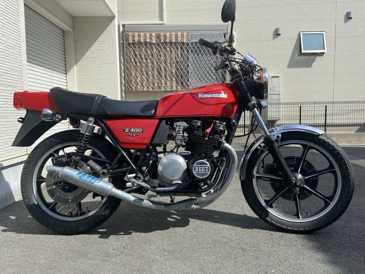 Yahoo!オークション - 激レア 当時物 Z400FX用 SANSEI レーシング ALL...