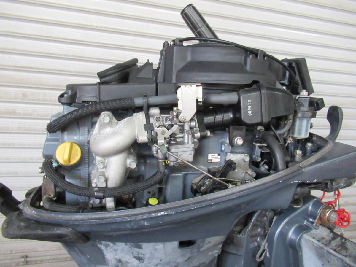 Yahoo!オークション - 部品取り パーツ ヤマハ YAMAHA 船外機 15馬力 4...