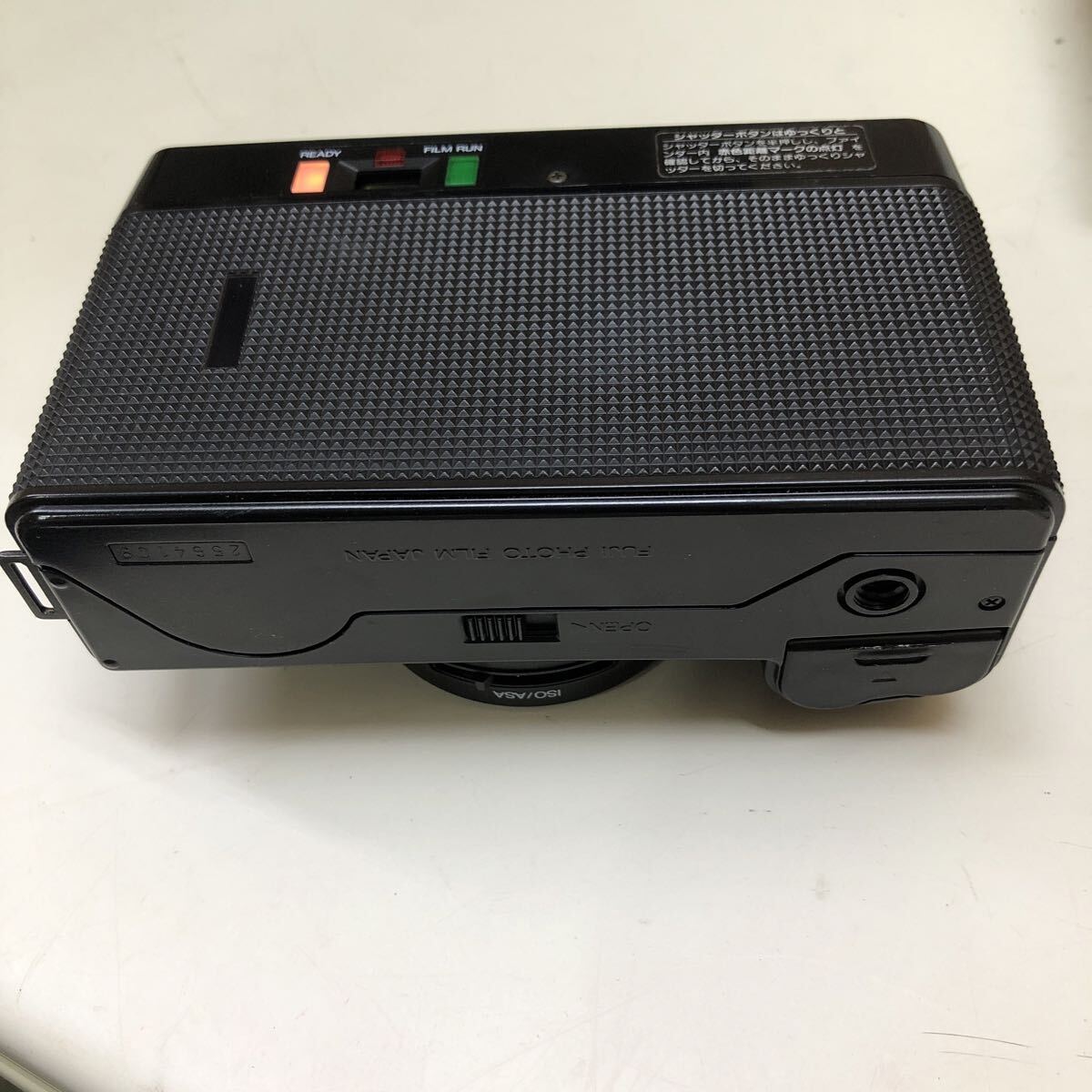 TK5548 FUJICA DL-100 DATE 38mm F2.8 フジノンレンズ オートフォーカス搭載 マリオ ベリーニのデザイン シャッターOK フラッシュOK 1108(コンパクト ...