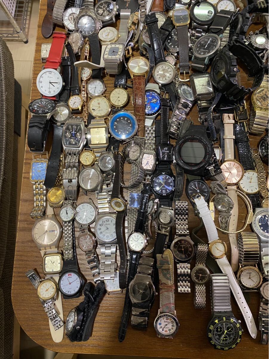 Yahoo!オークション - 腕時計 まとめ売り230点 重量10kg ビンテージ レ...