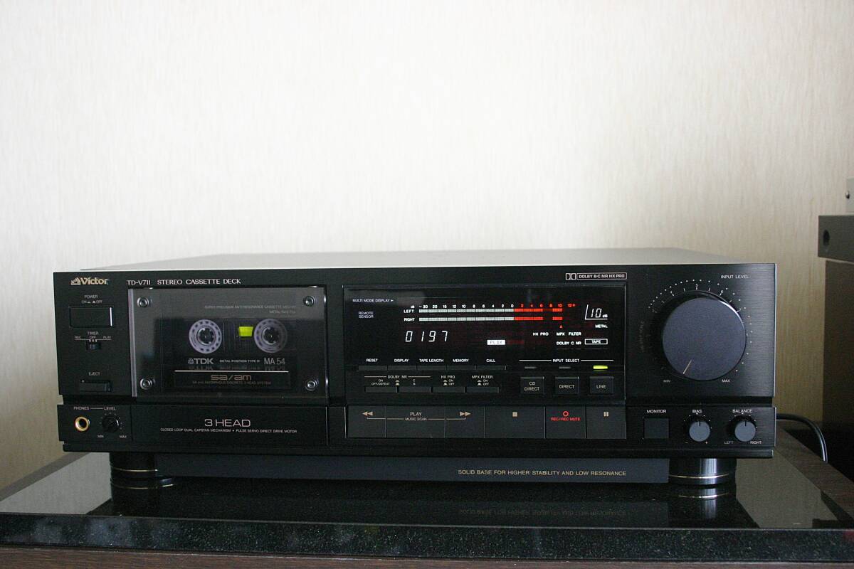 Yahoo!オークション - 整備済【1年保証】程度極上 victor TD-V711 取説...