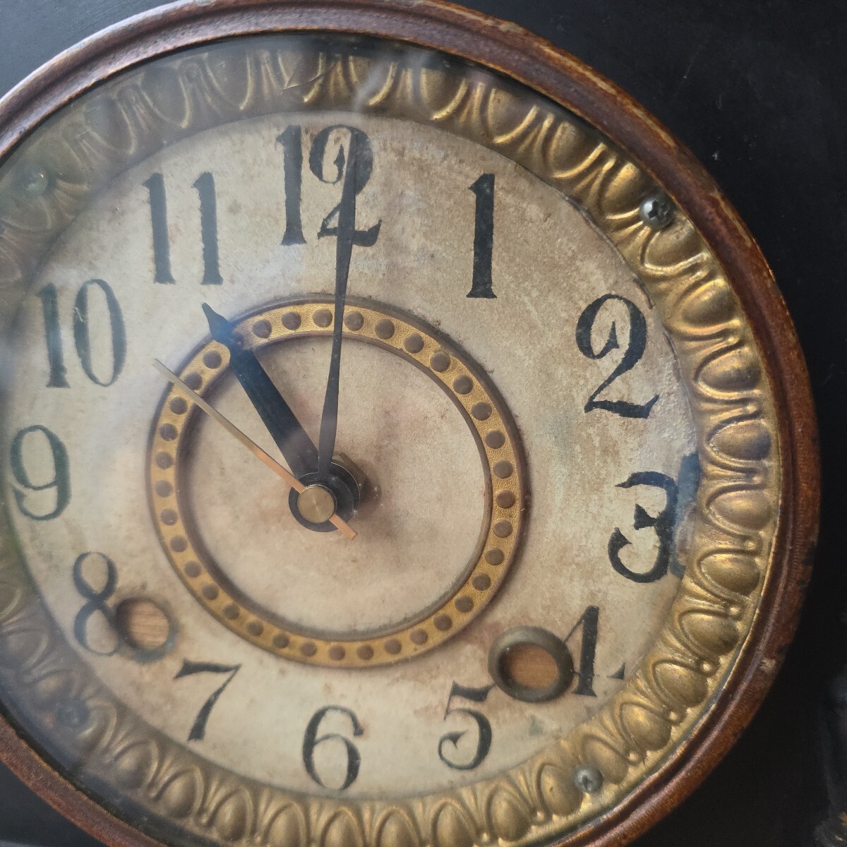 【樂淘letao】日本代購代標第一品牌－アンティーク 置時計 金属製 ジャンク ヴィンテージ ディスプレイ