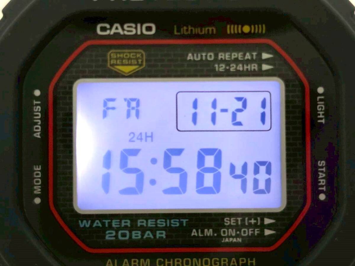 Yahoo!オークション - (S) CASIO/カシオ G-SHOCK/Gショック DW-5000R ...