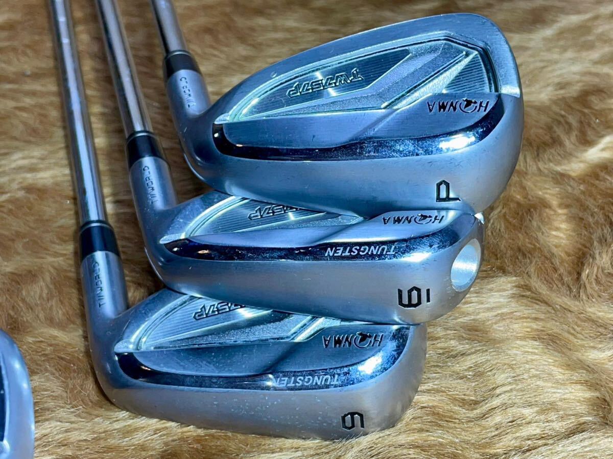 【樂淘letao】日本代購代標第一品牌－ホンマ TW757P メンズアイアンセット 6本 カーボン R