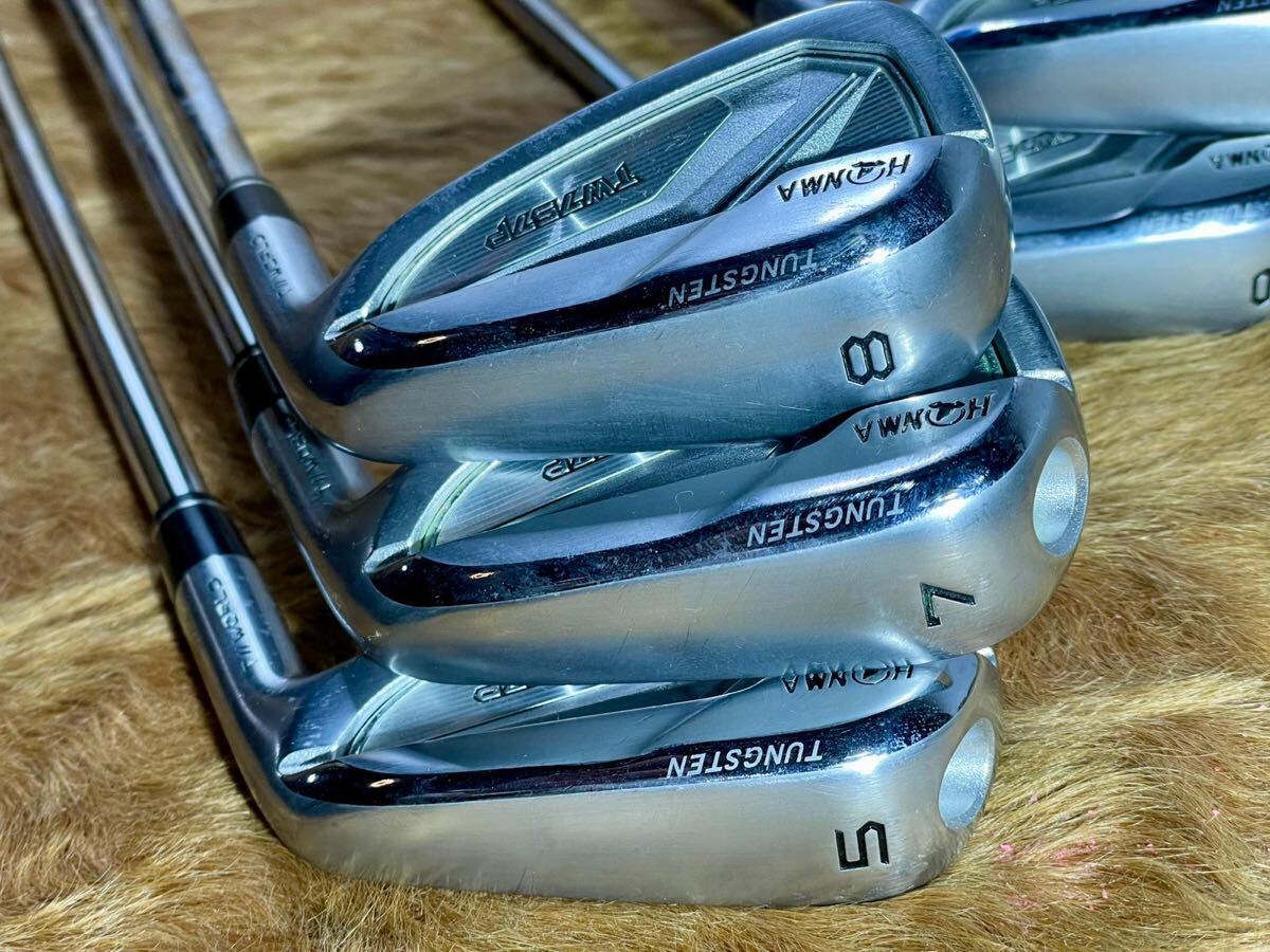 【樂淘letao】日本代購代標第一品牌－ホンマ TW757P メンズアイアンセット 6本 カーボン R