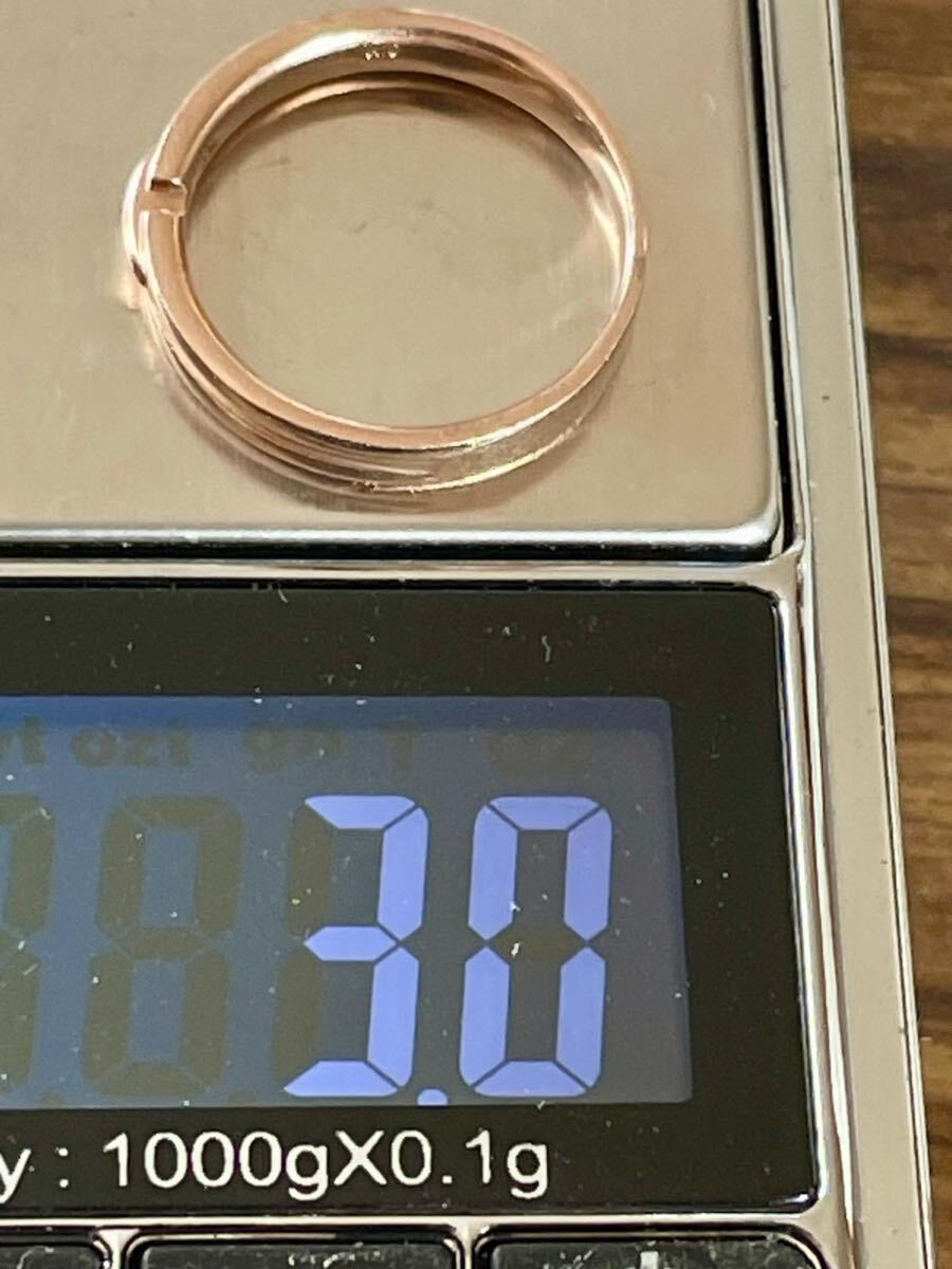 Yahoo!オークション - 【K10刻印】ゴールドリング シンプルデザイン 約...