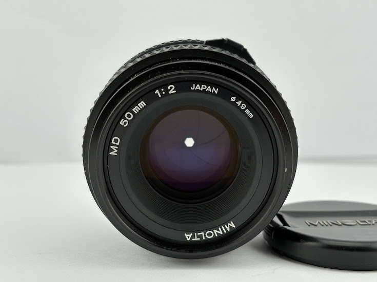 Yahoo!オークション - 希少 美品 ミノルタ MINOLTA NEW MD 50mm F2 海...