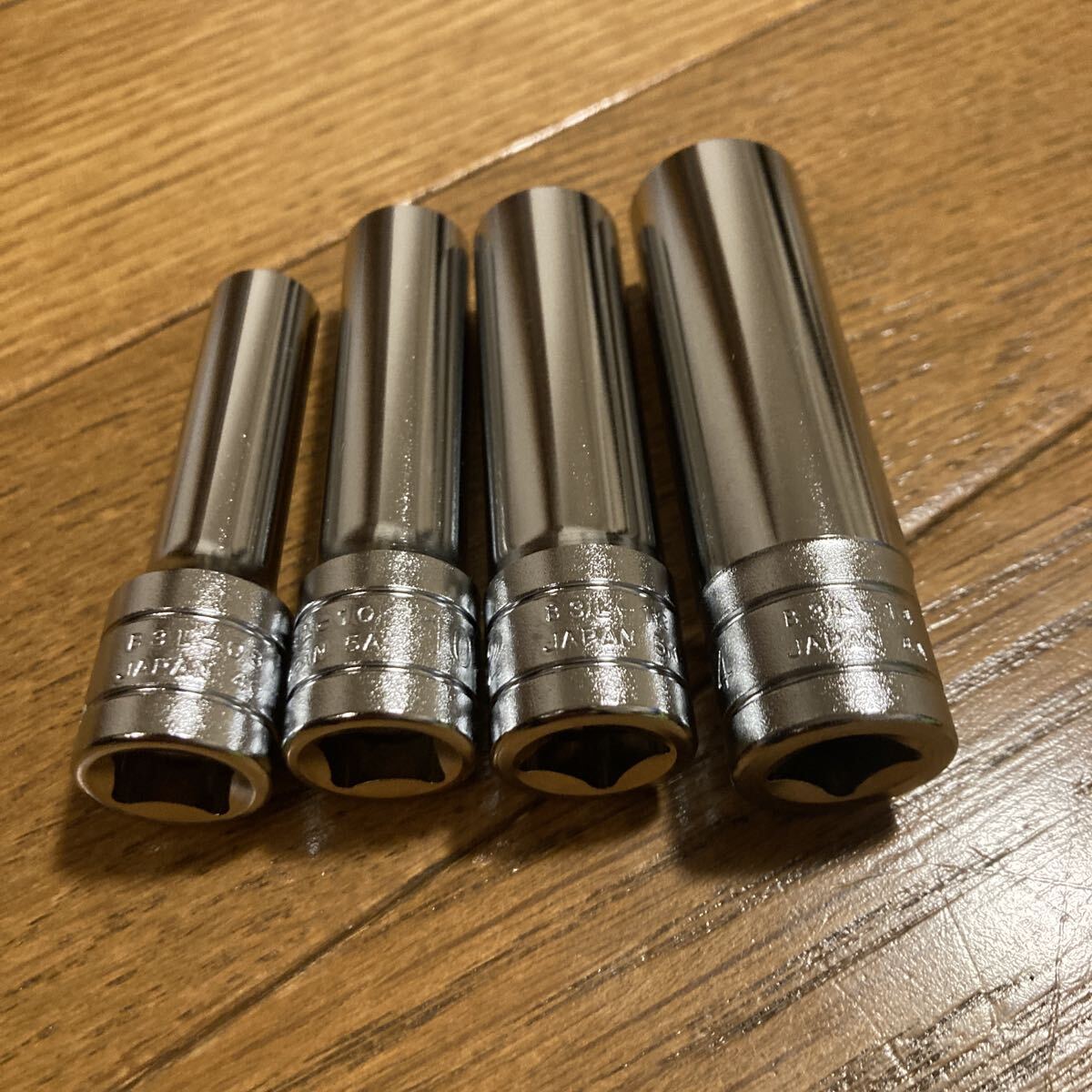 Yahoo!オークション - KTC B3L-4P ディープソケット4点セット