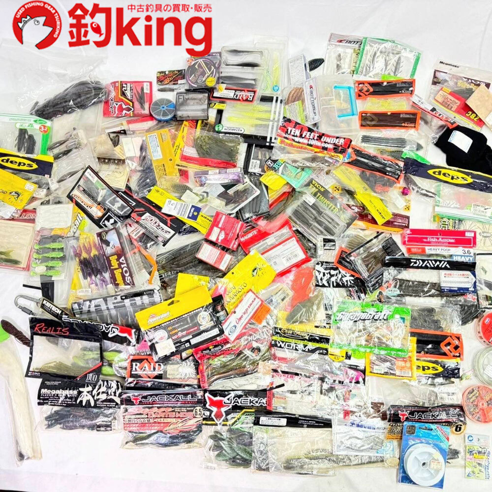 Yahoo!オークション - バスワーム 用品大量セット ジャッカル OSP ゲー...