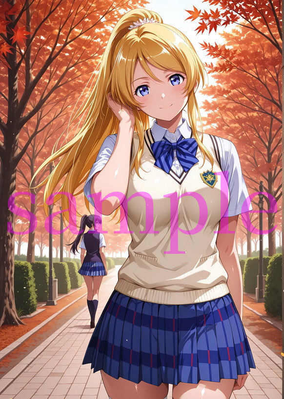 Yahoo!オークション - AI A4ポスター 同人 コスプレ アニメ イラスト ...