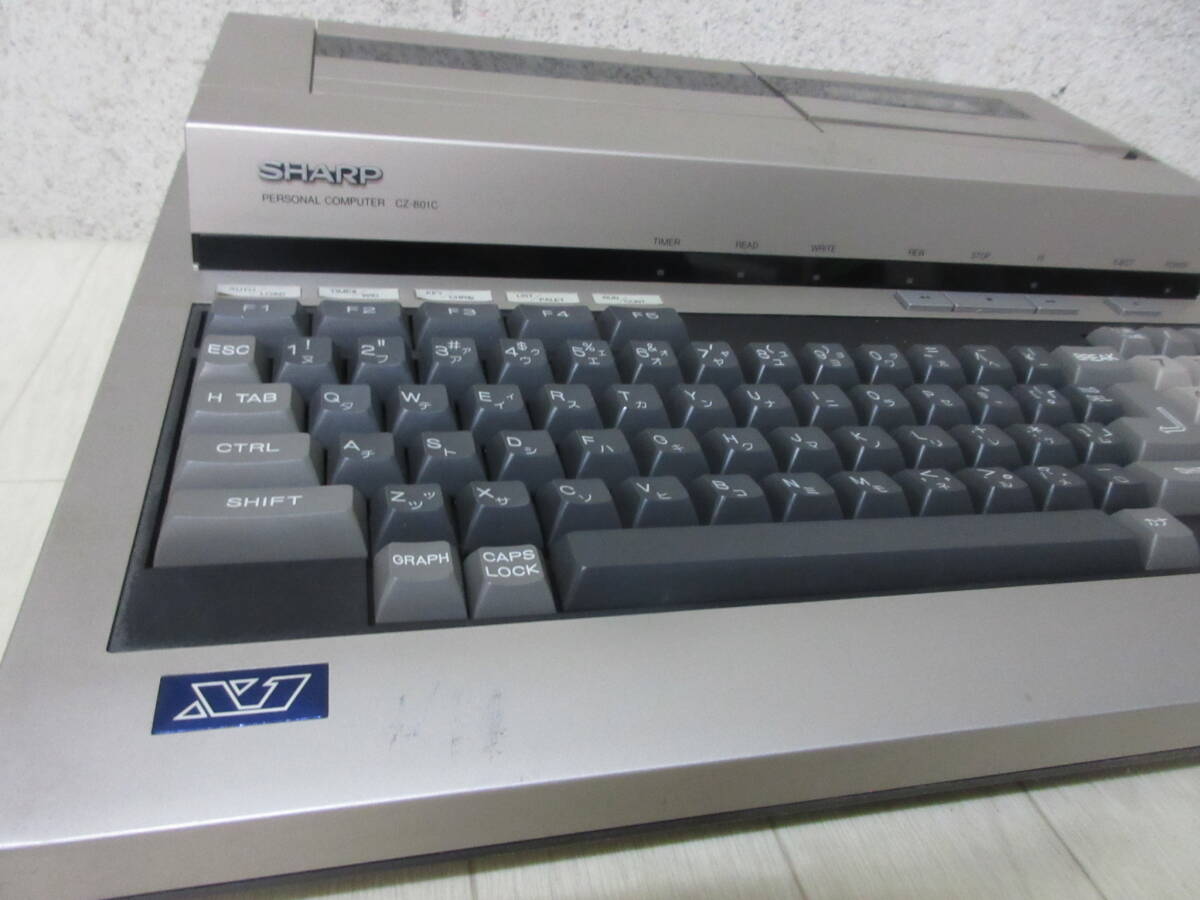 Yahoo!オークション - SHARP シャープ パソコン X1 CZ-801C キーボード...