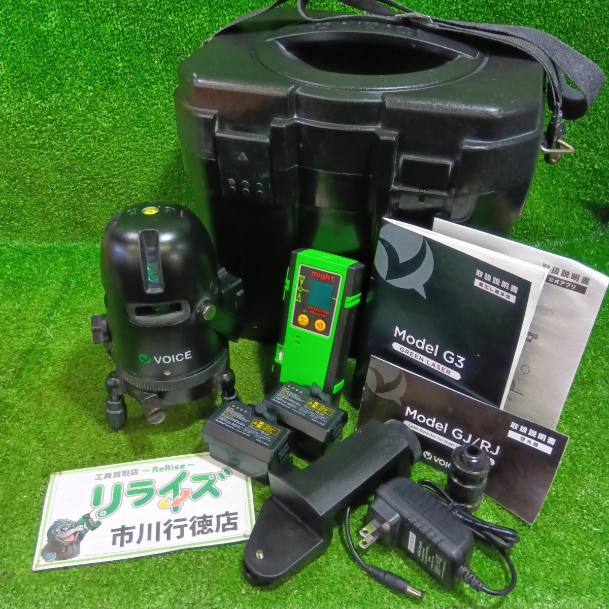 Yahoo!オークション - VOICE Model G3 3ライン グリーンレーザー 墨出...