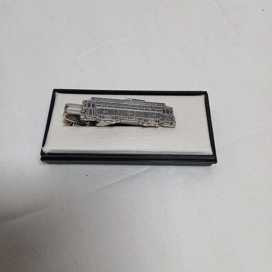 Yahoo!オークション - ネクタイピン 4個 長崎電鉄 電気軌道電車開通記...