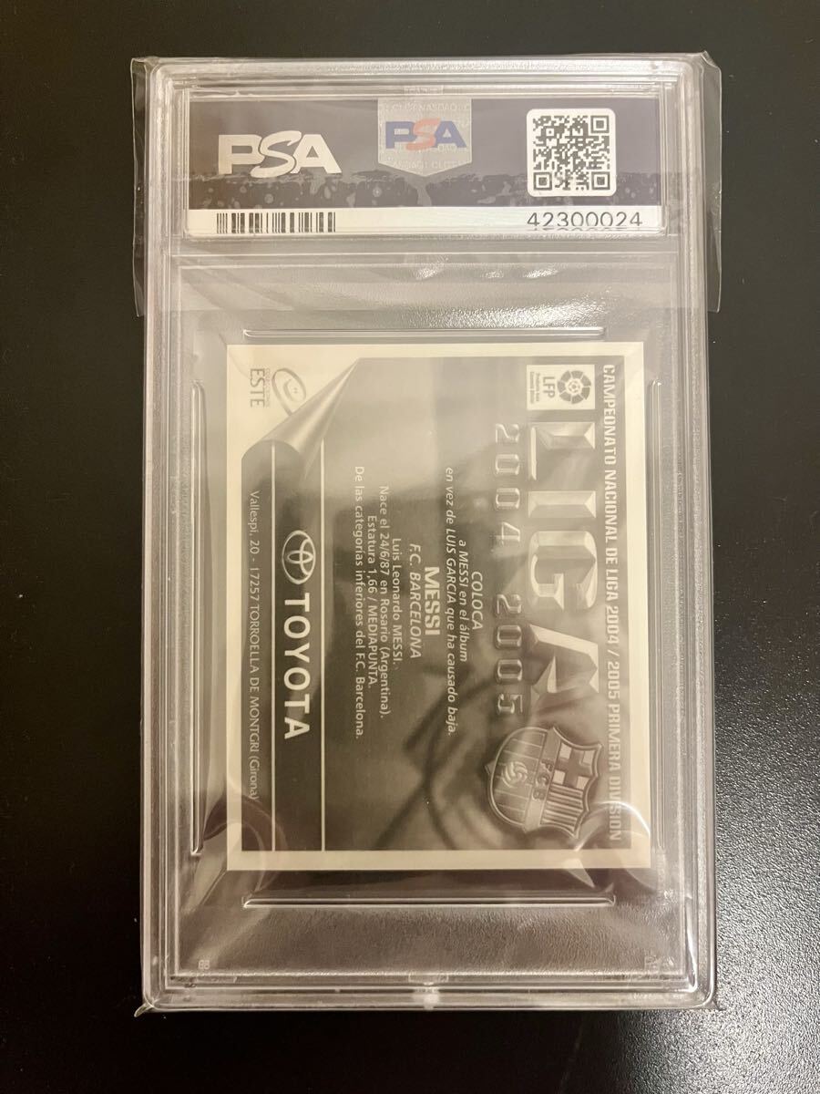 【樂淘letao】日本代購代標第一品牌－【PSA9】RC 2004 Panini Stickers Colecciones Este Soccer Lionel Messi Rookie ...