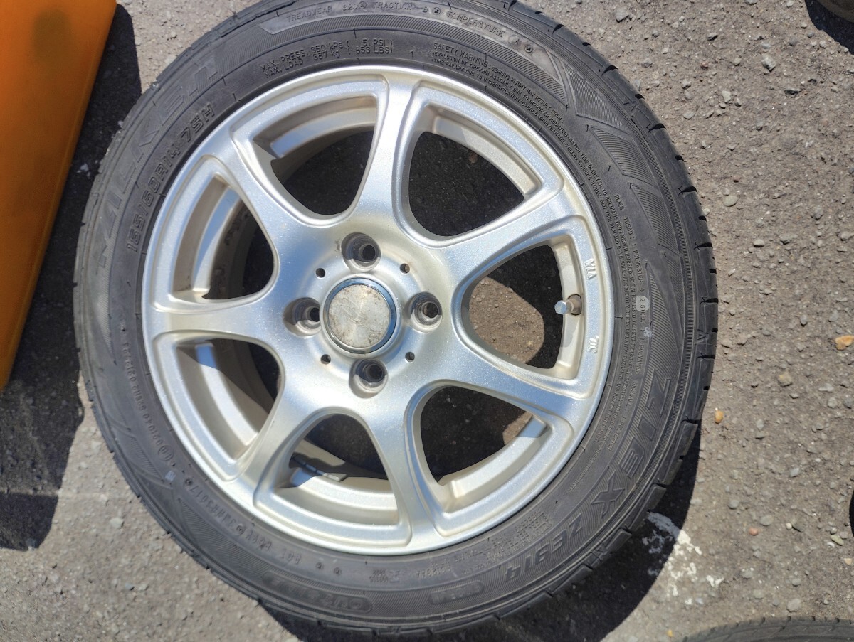 Yahoo!オークション - 165/60r14 4本 FALKEN 山あり 11/30までの売り切...