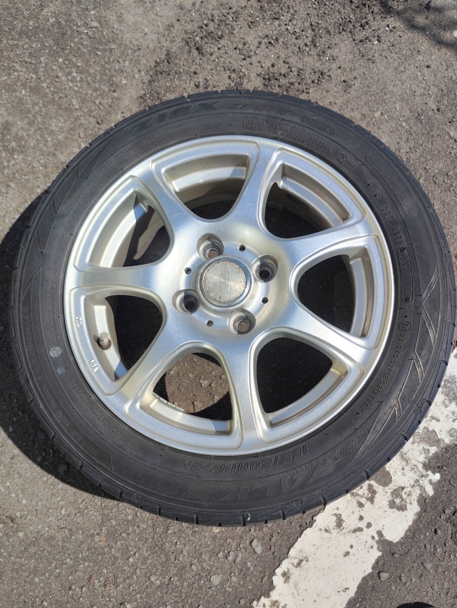 Yahoo!オークション - 165/60r14 4本 FALKEN 山あり 11/30までの売り切...