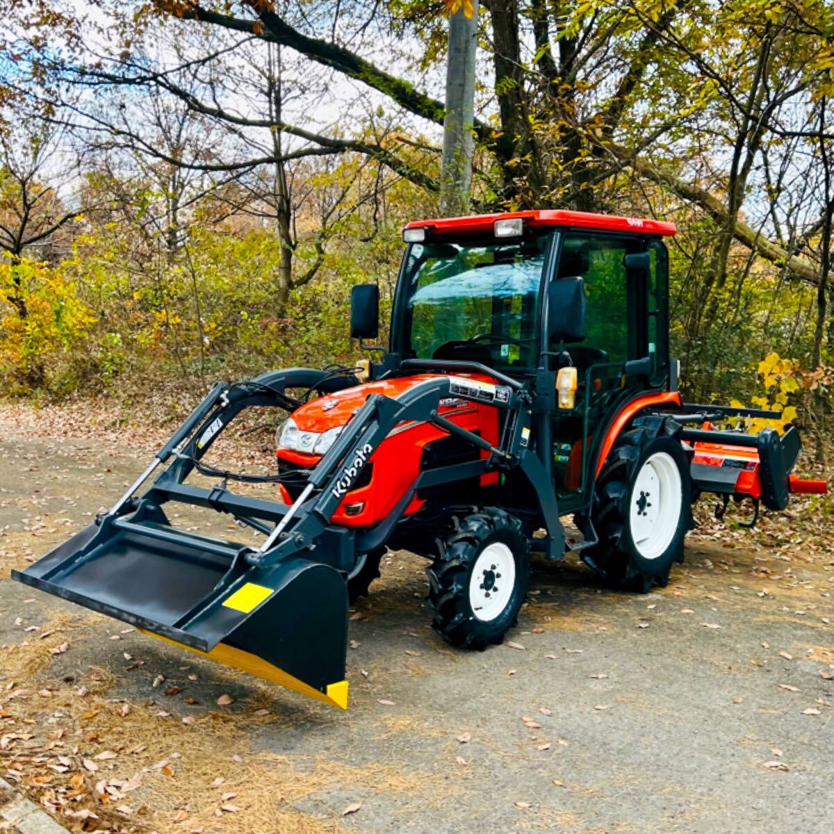 Yahoo!オークション - クボタトラクターKB 23 23馬力 619h時間 4WD...