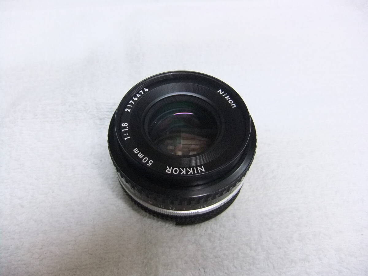 Yahoo!オークション - け56O 美品 NIKON ニコン Ais 50mm F1.8 パンケ...