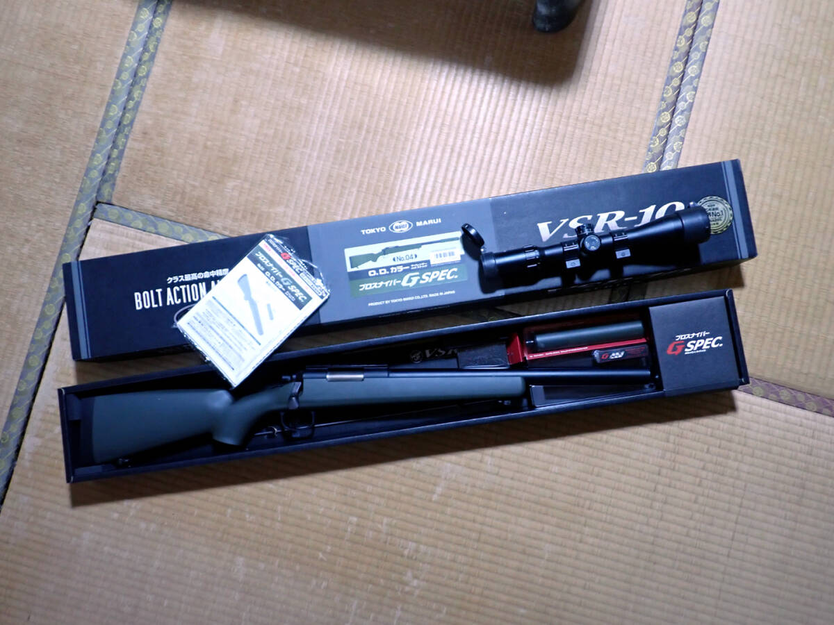 Yahoo!オークション - 東京マルイ スナイパーライフル VSR-10 プロスナ...