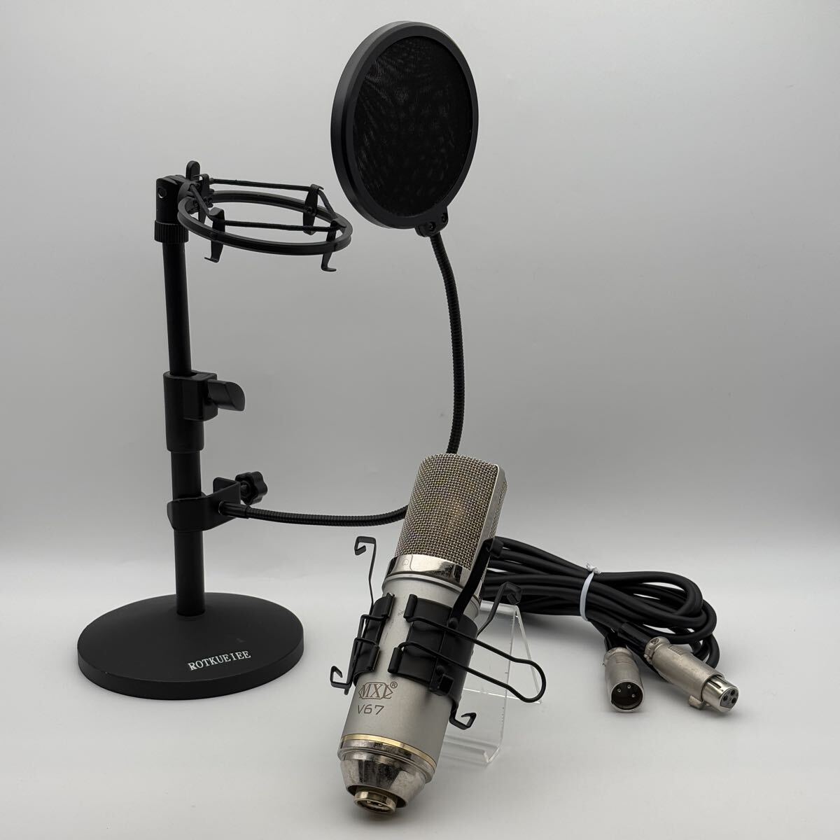 Yahoo!オークション - MXL V67 コンデンサーマイク 通電動作未確認 ス...